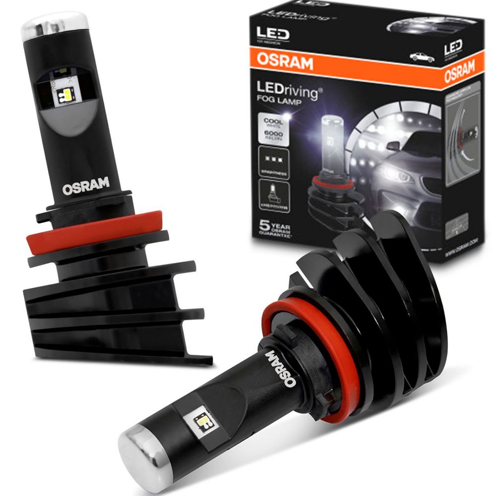 Lampara 12v H11 H8 H16 Led Cree Kit Osram Guzman