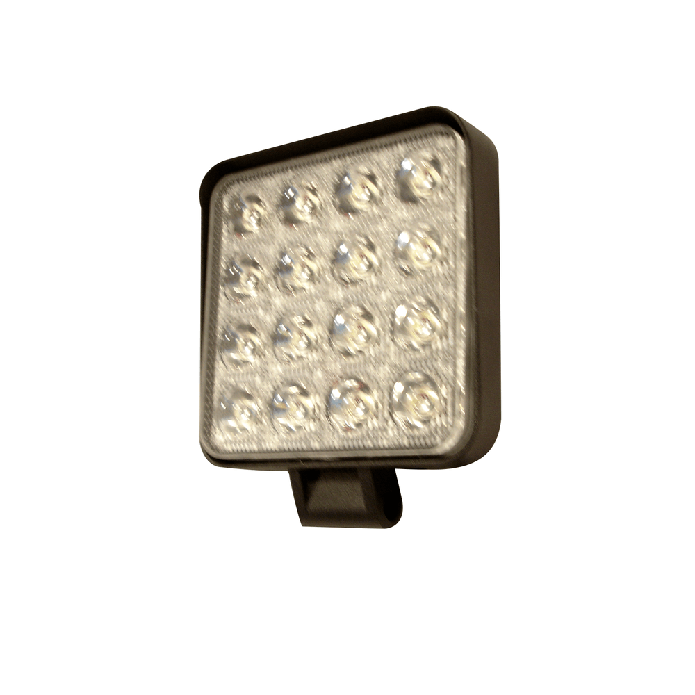 FARO LED CUADRADO 48W 16 LEDS 11X11CM - Guzman
